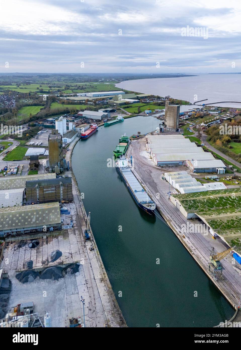 Sharpness Docks celebrates it's 150th year anniversary in 2024 Stock ...