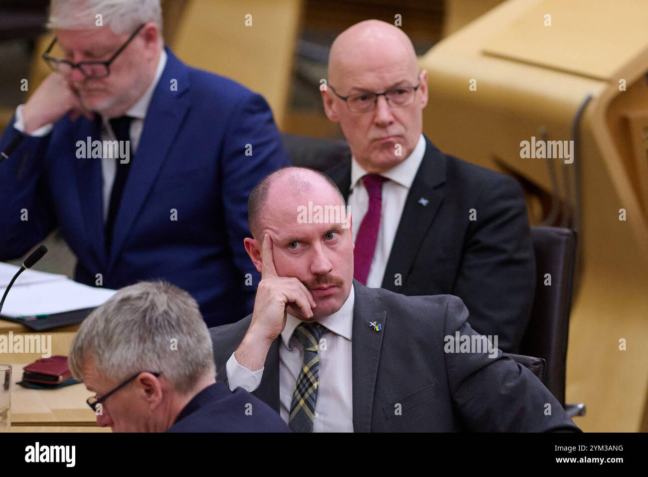 Edinburgh Scotland, UK 20 November 2024. First Mister John Swinney MSP ...