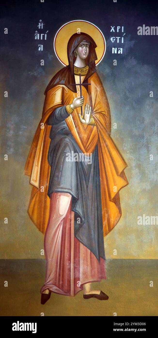 Saint Christina (Kristina) the Great Martyr 3rd Century Martyr in ...