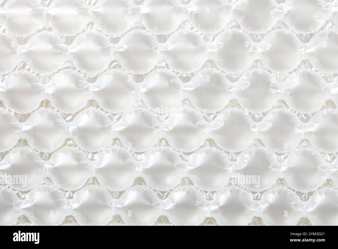 Close up plastic translucent air packaging, Plastic translucent ...