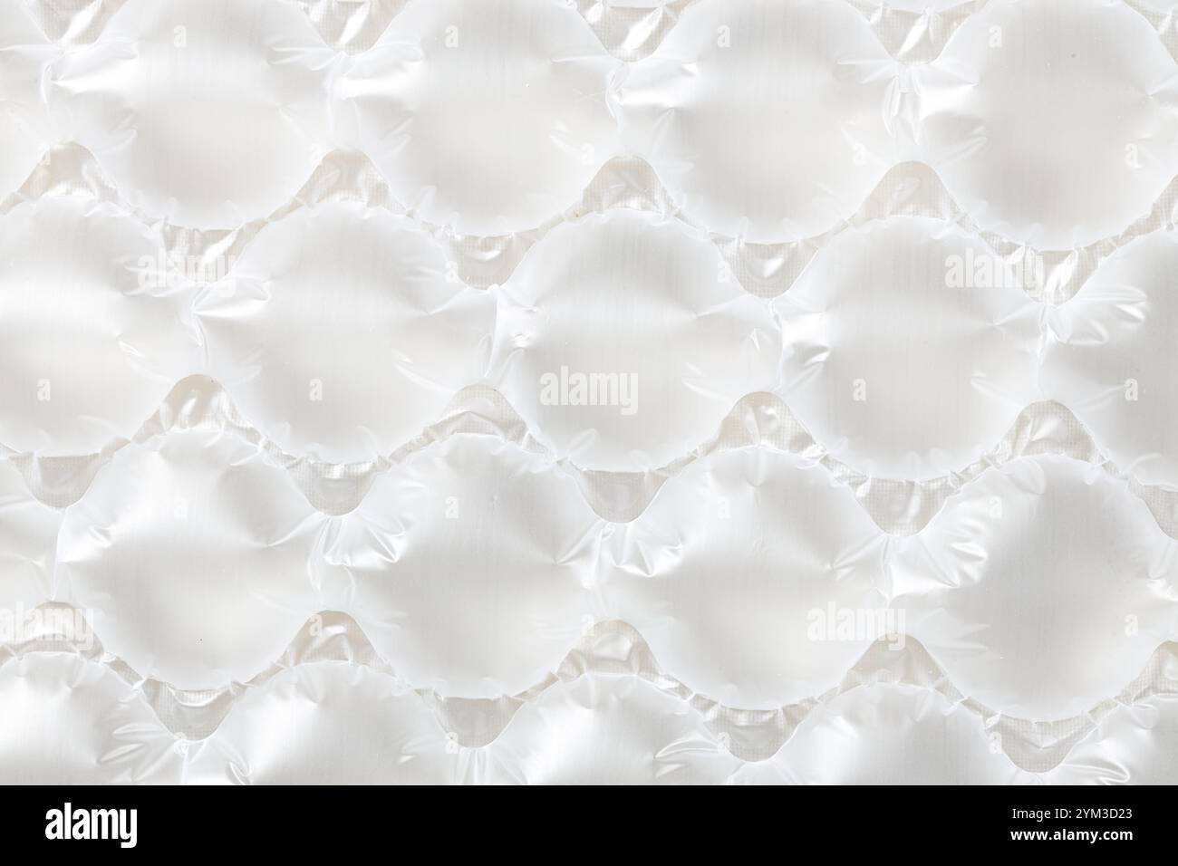 Close up plastic translucent air packaging, Plastic translucent ...