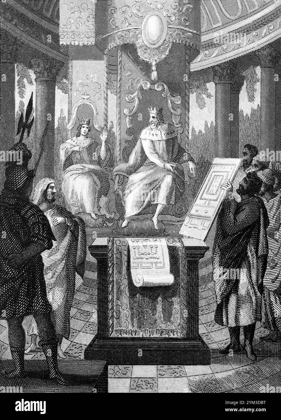 Throne of solomon hi-res stock photography and images - Alamy