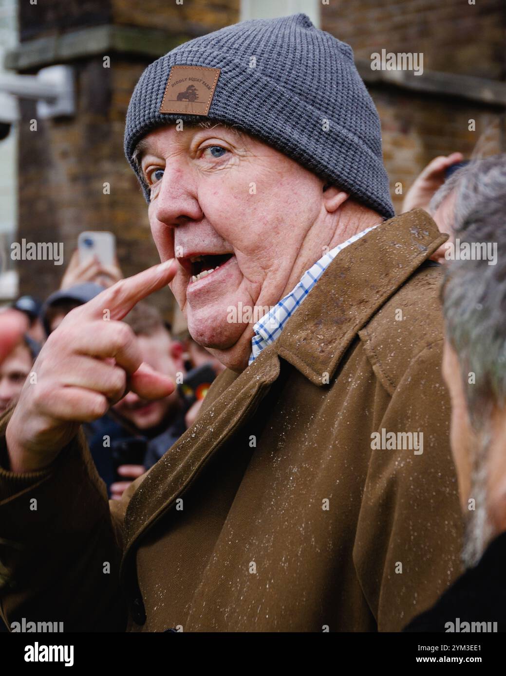 Jeremy Clarkson attend the farmers march in London against the new ...
