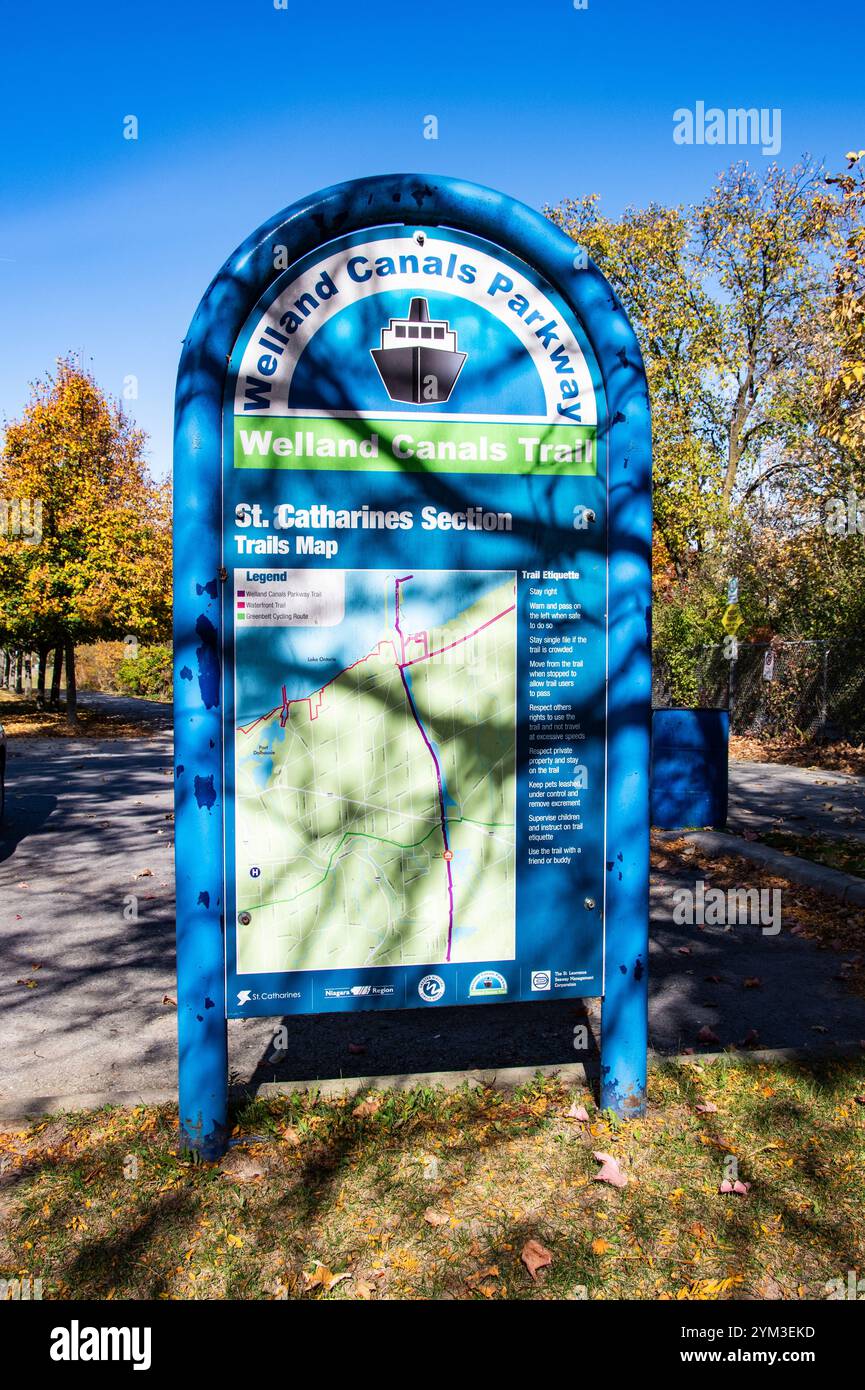 Map of welland hi-res stock photography and images - Alamy