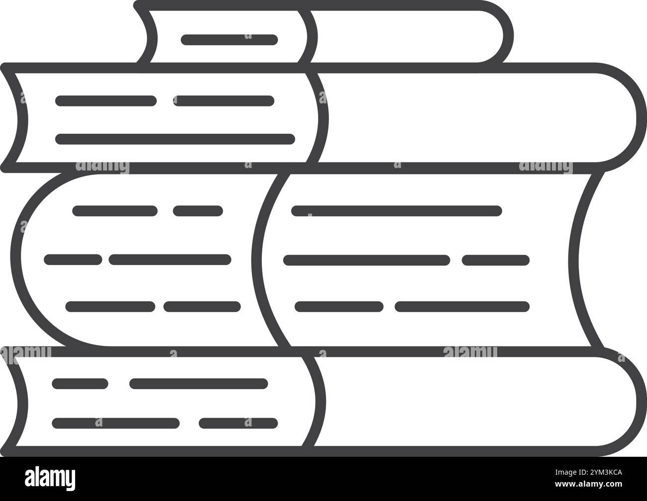 Open book drawing hi-res stock photography and images - Alamy