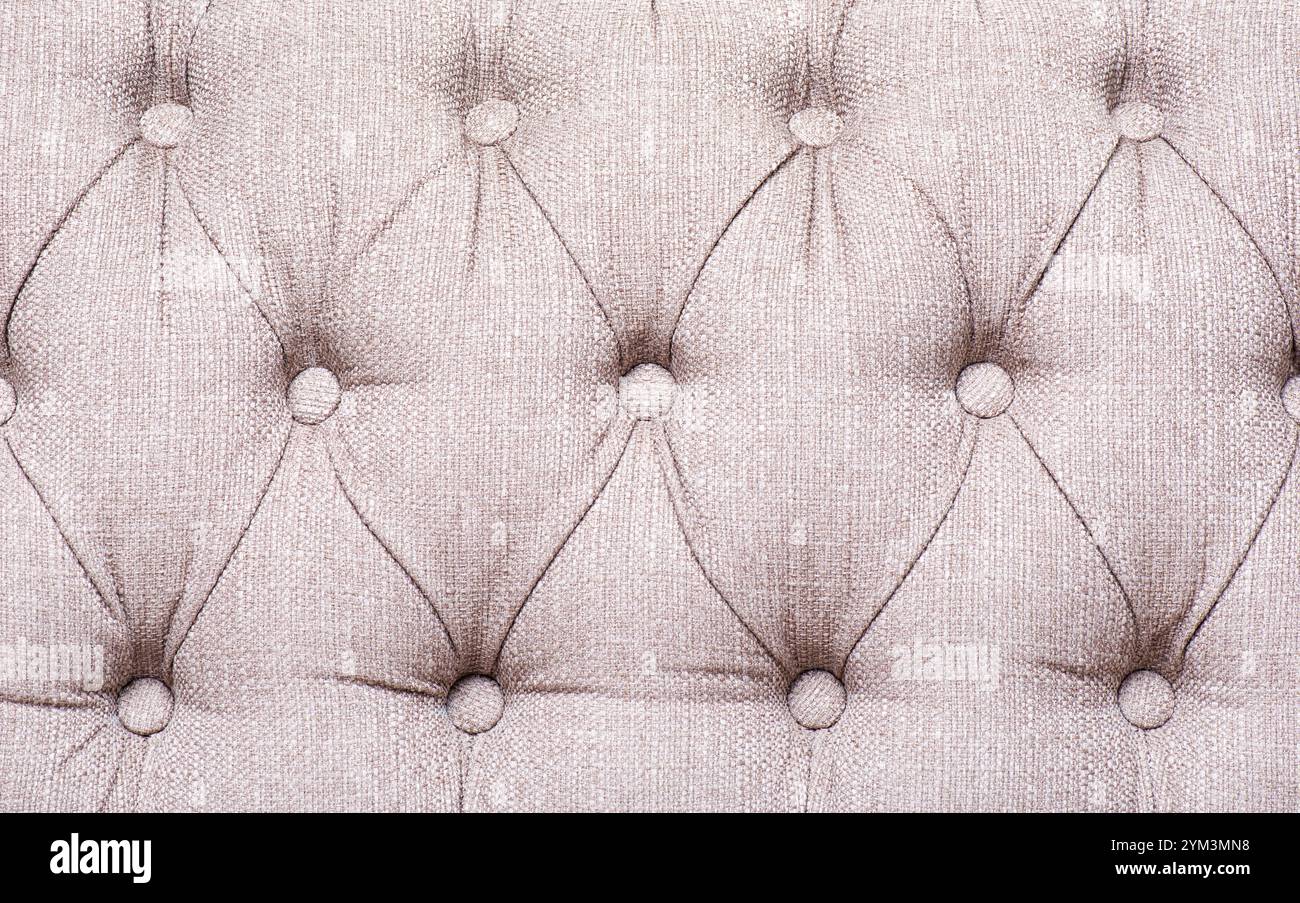 Sofa with black beads. Isolated on white background Stock Photo - Alamy