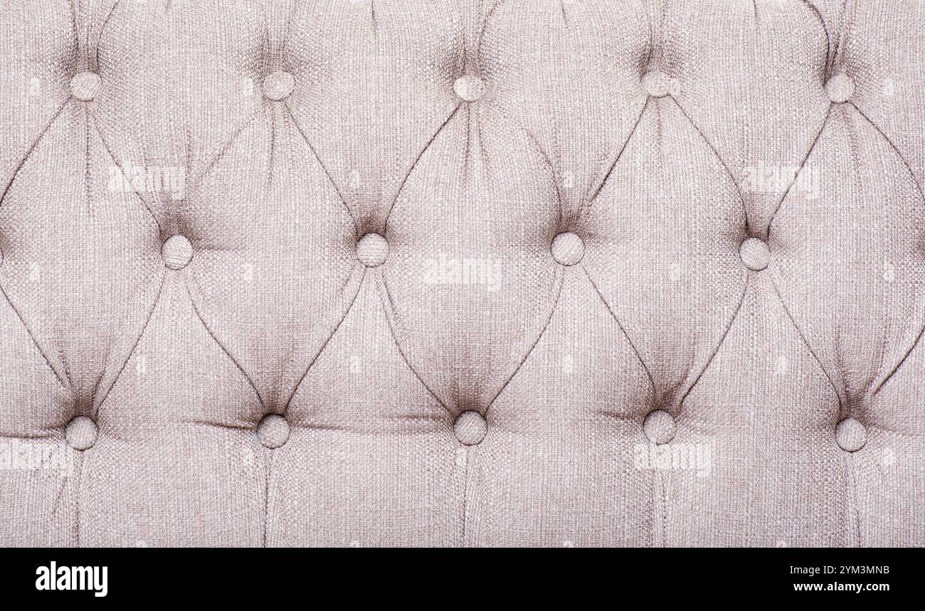 Sofa with black beads. Isolated on white background Stock Photo - Alamy