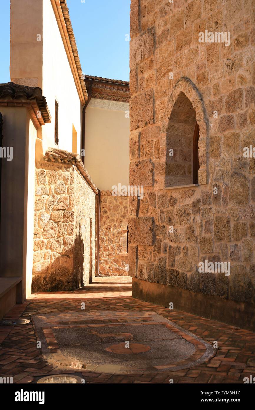 Anna, Valencia, Spain- October 27, 2024: Castle-Palace of the Counts of ...