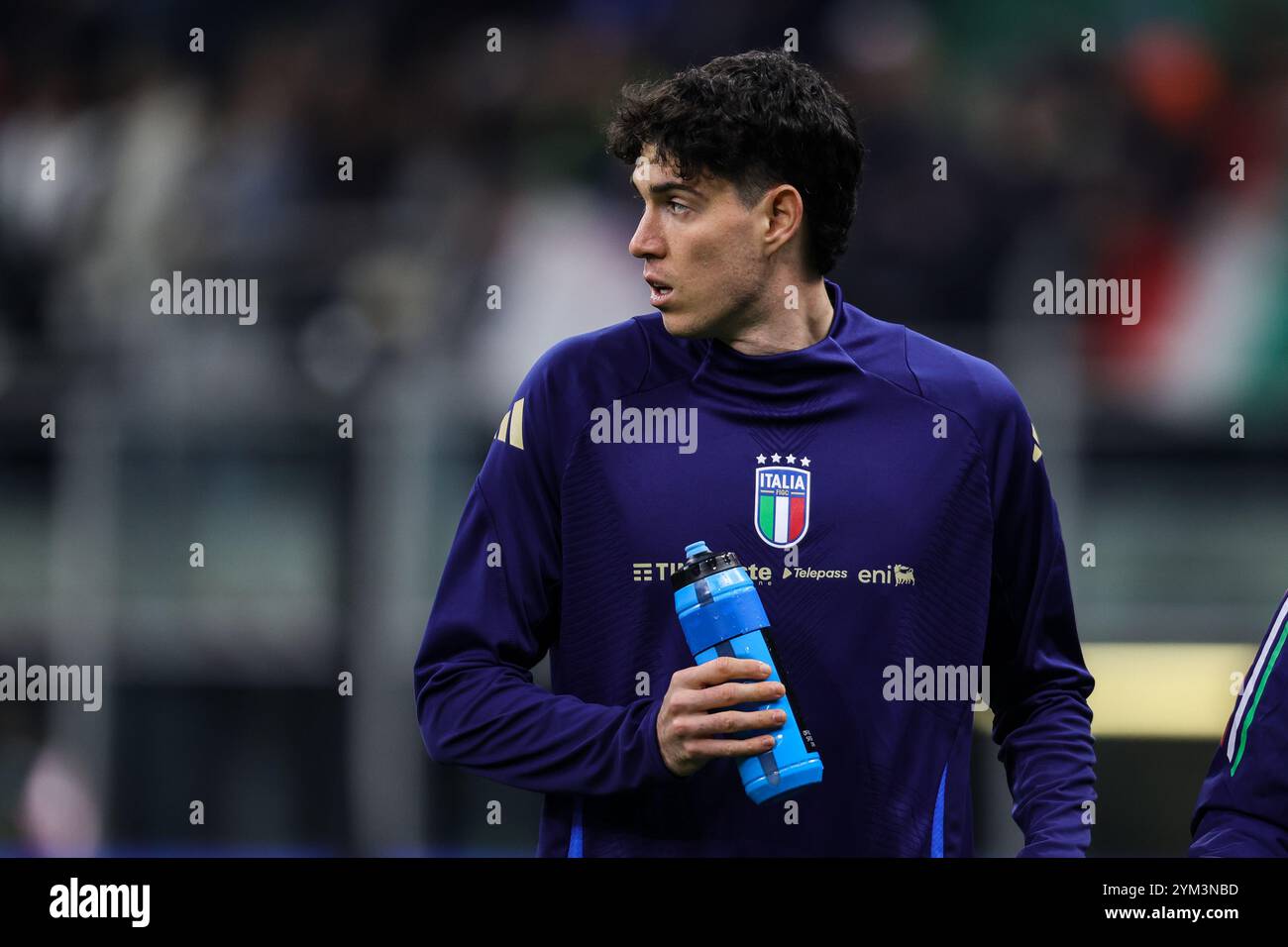 Milan, Italy, 17st Nov, 2024. Bastoni during the match between Italy ...