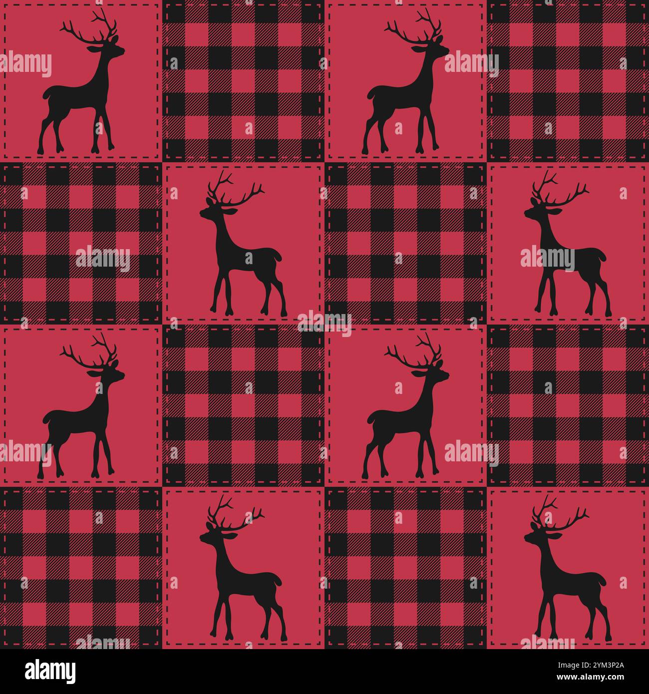 Buffalo plaid wallpaper Stock Vector Images - Alamy
