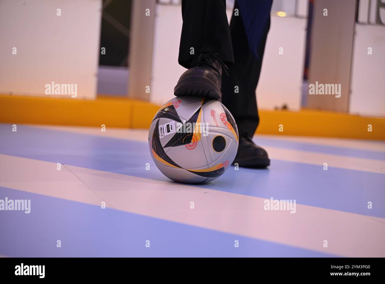 THE FIRST TEAM CHANGING ROOM LOCKERS FROM REAL MADRID’S SANTIAGO ...