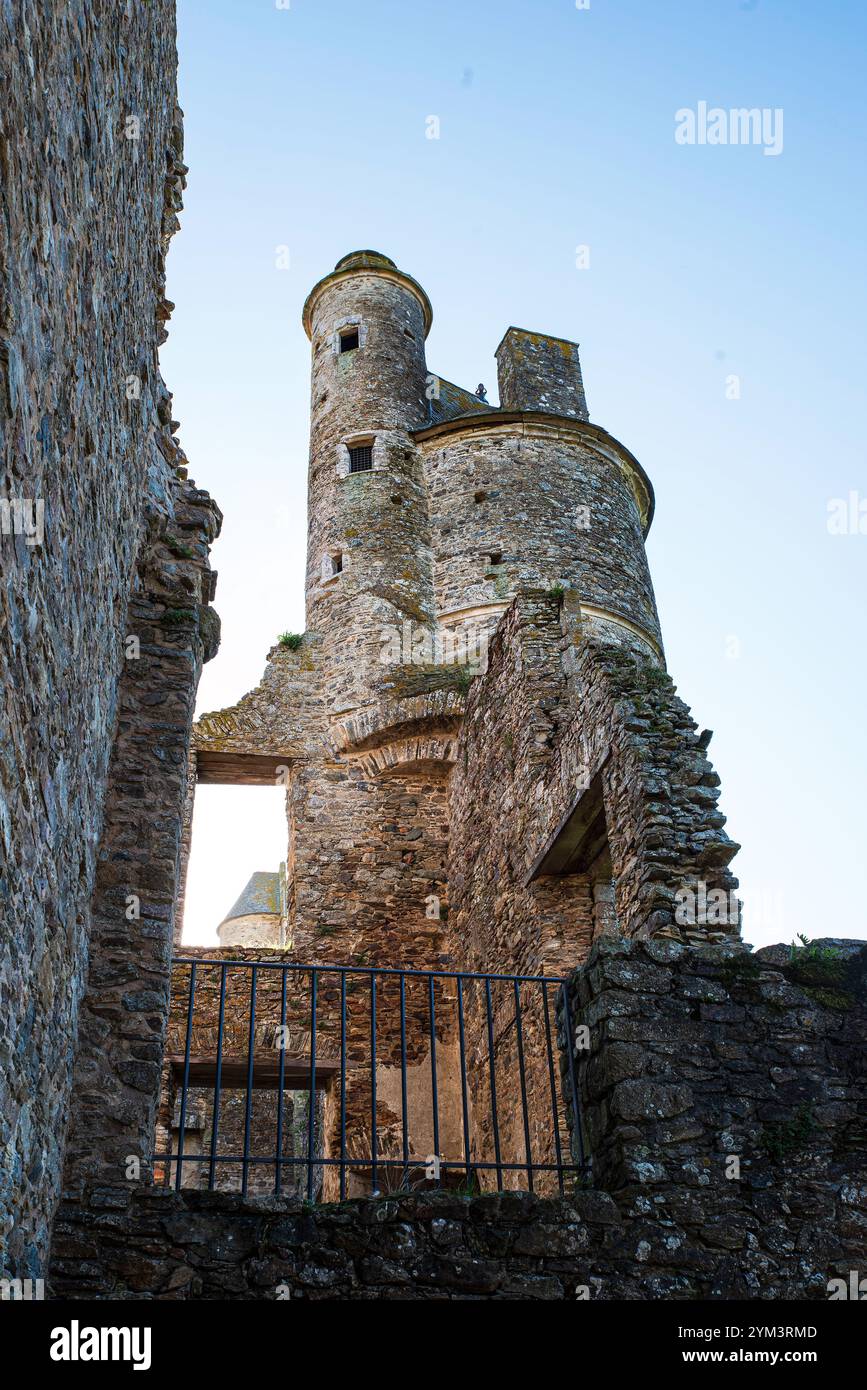 Medieval castle of Gratot in Normandy, France Stock Photo - Alamy