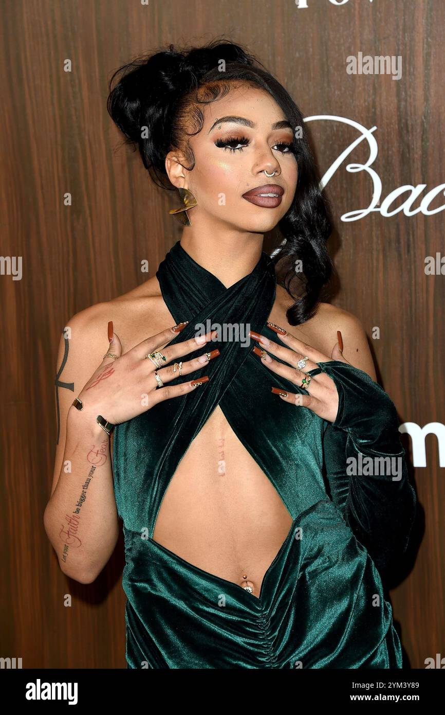 Ca. 17th Nov, 2024. Trinity Joy at arrivals for EBONY Power 100 Gala, NYA Studios West in ...