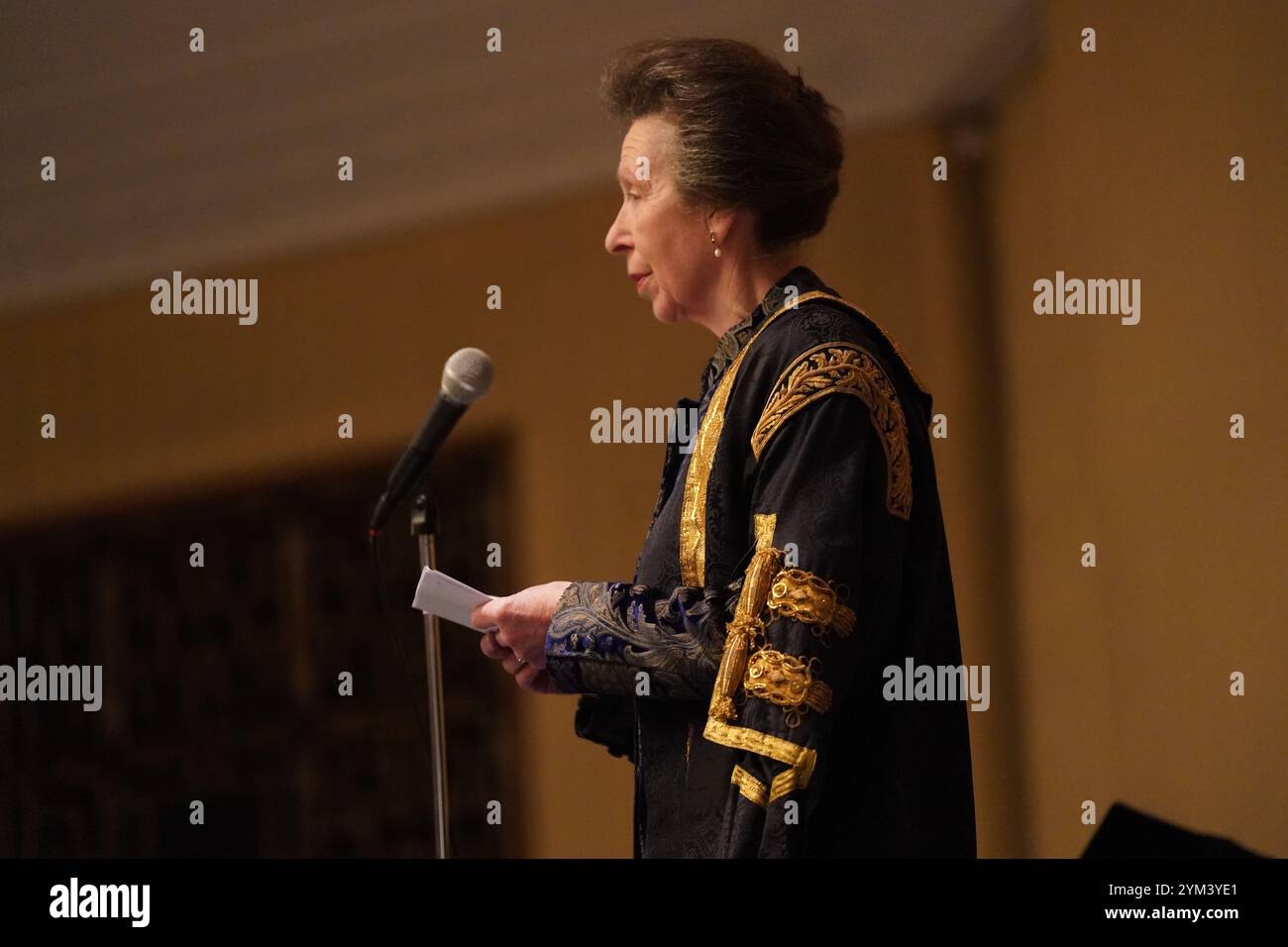 The Princess Royal, in her role as chancellor of the University of ...