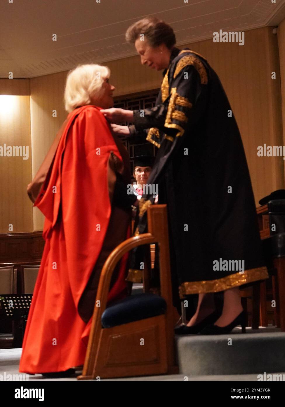 The Princess Royal, in her role as chancellor of the University of ...