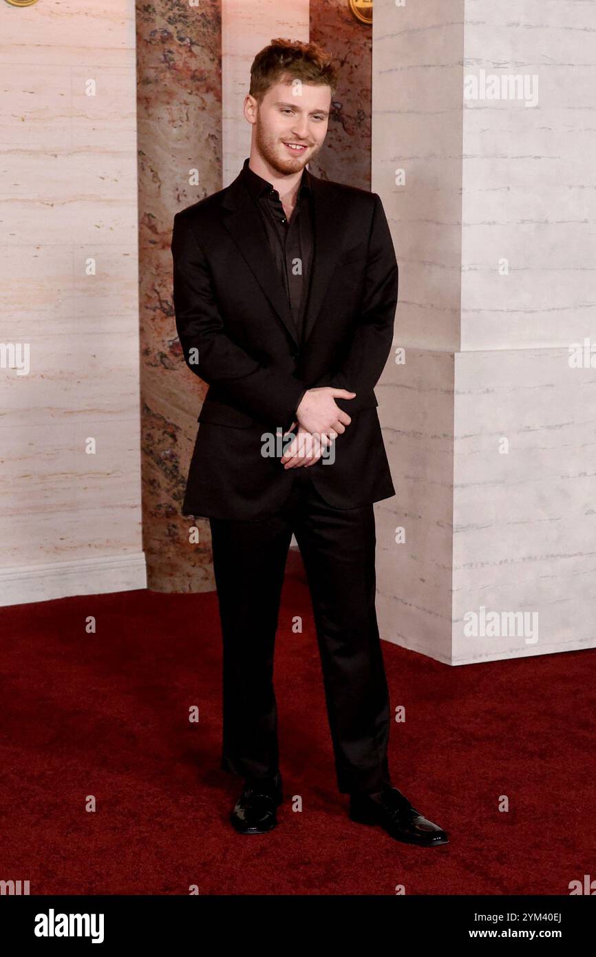 Ca. 18th Nov, 2024. Fred Hechinger at arrivals for GLADIATOR II ...