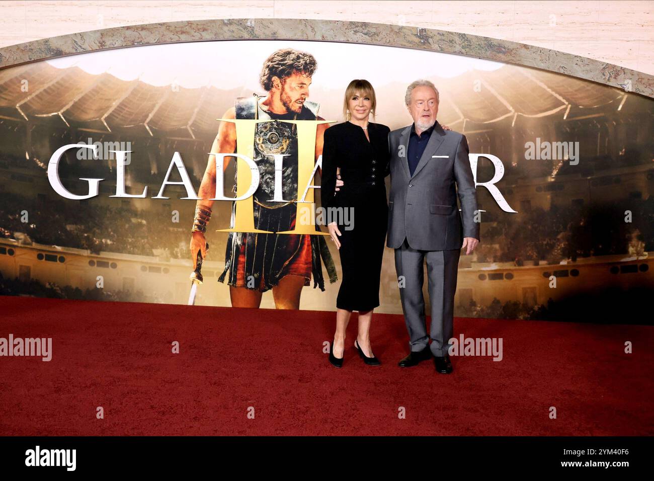 Ca. 18th Nov, 2024. Giannina Facio, Ridley Scott at arrivals for ...