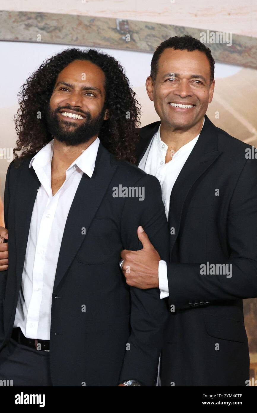 Ca. 18th Nov, 2024. Makaylo Van Peebles, Mario Van Peebles at arrivals ...