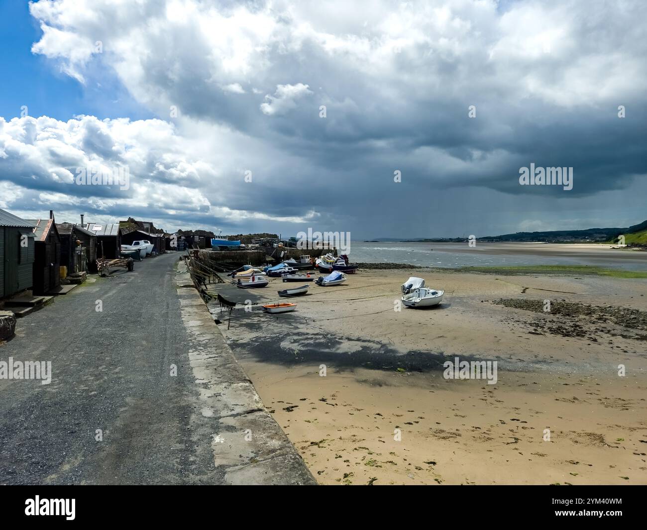 Harbor And Sandy Pettycur Beach In The Village Pettycur At The Atlantic ...