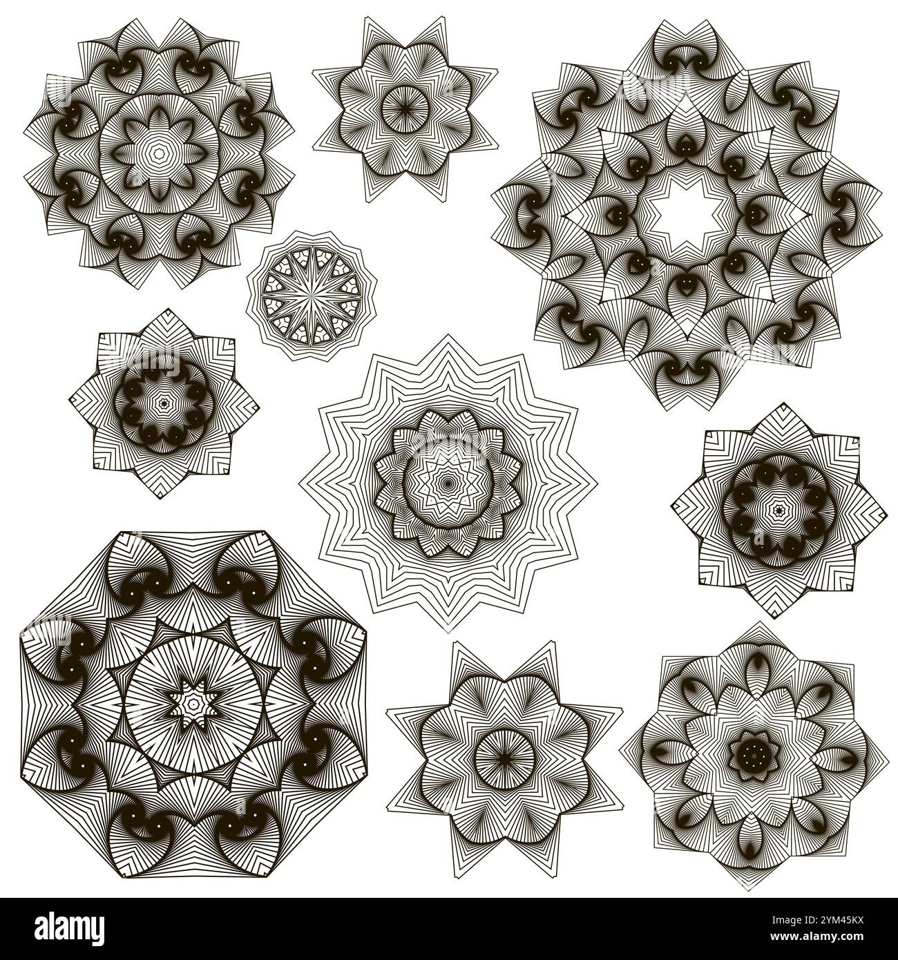 Raster mandala design , relaxing and easy mandala art for tattoo design ...