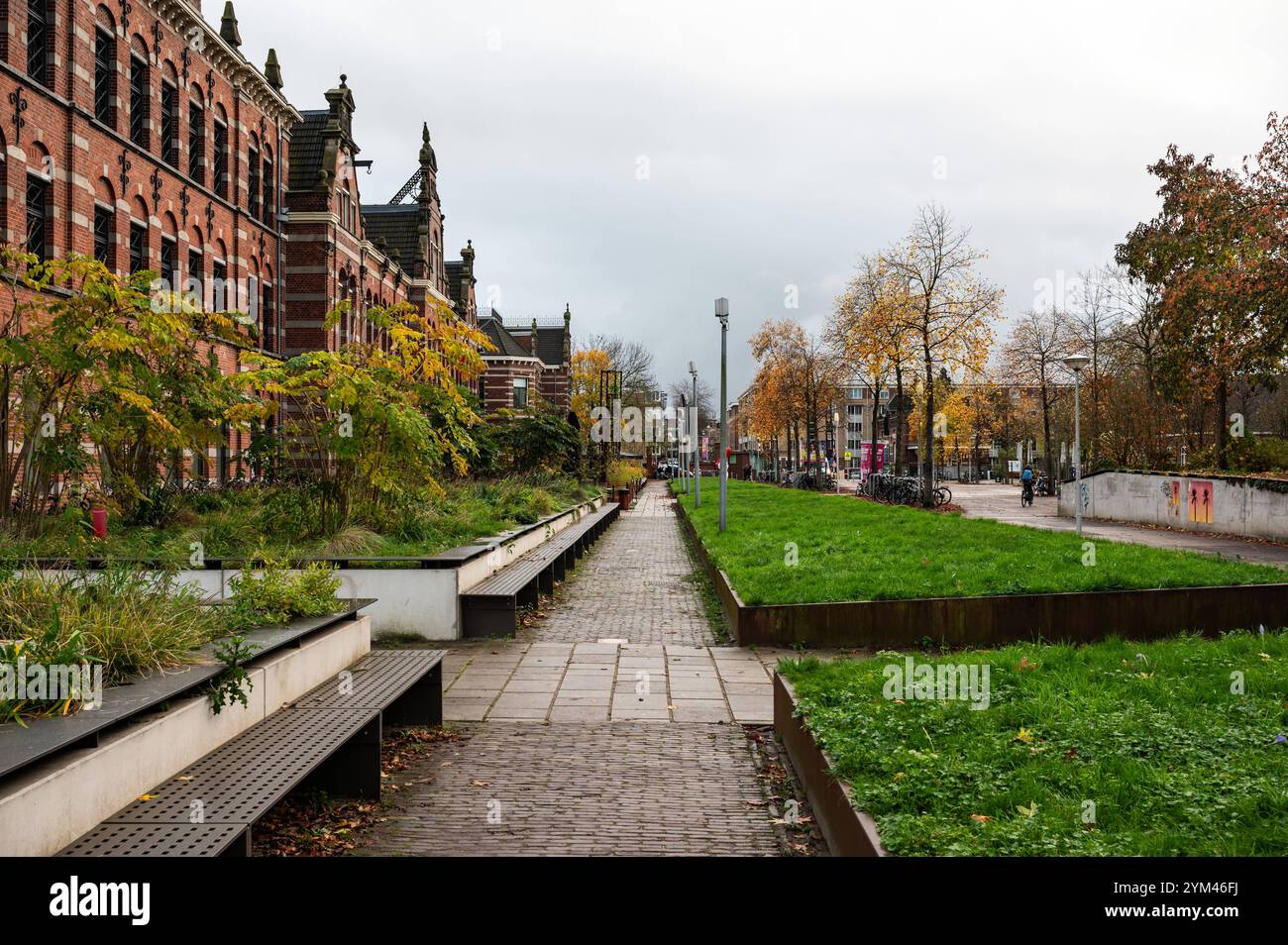 Hotel and green surroundings of the recreation zone Westerpark in ...