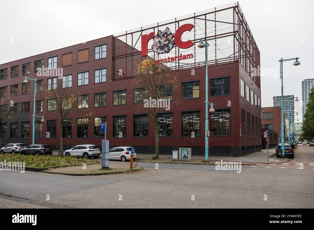 The ROC high school and college in Amsterdam, The Netherlands, Nov 14 ...