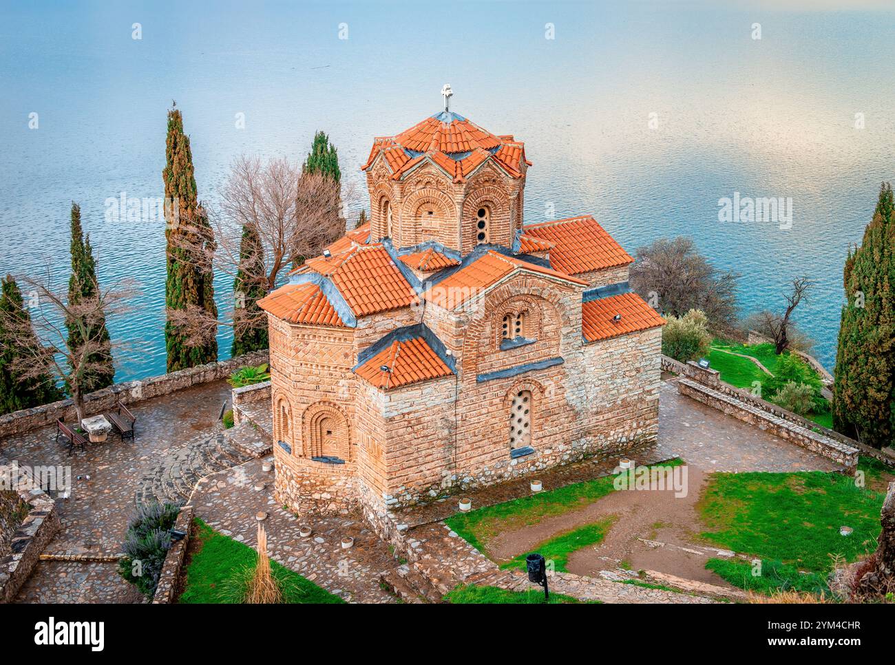 Saint John the Theologian, Kaneo, an old Orthodox church situated on ...