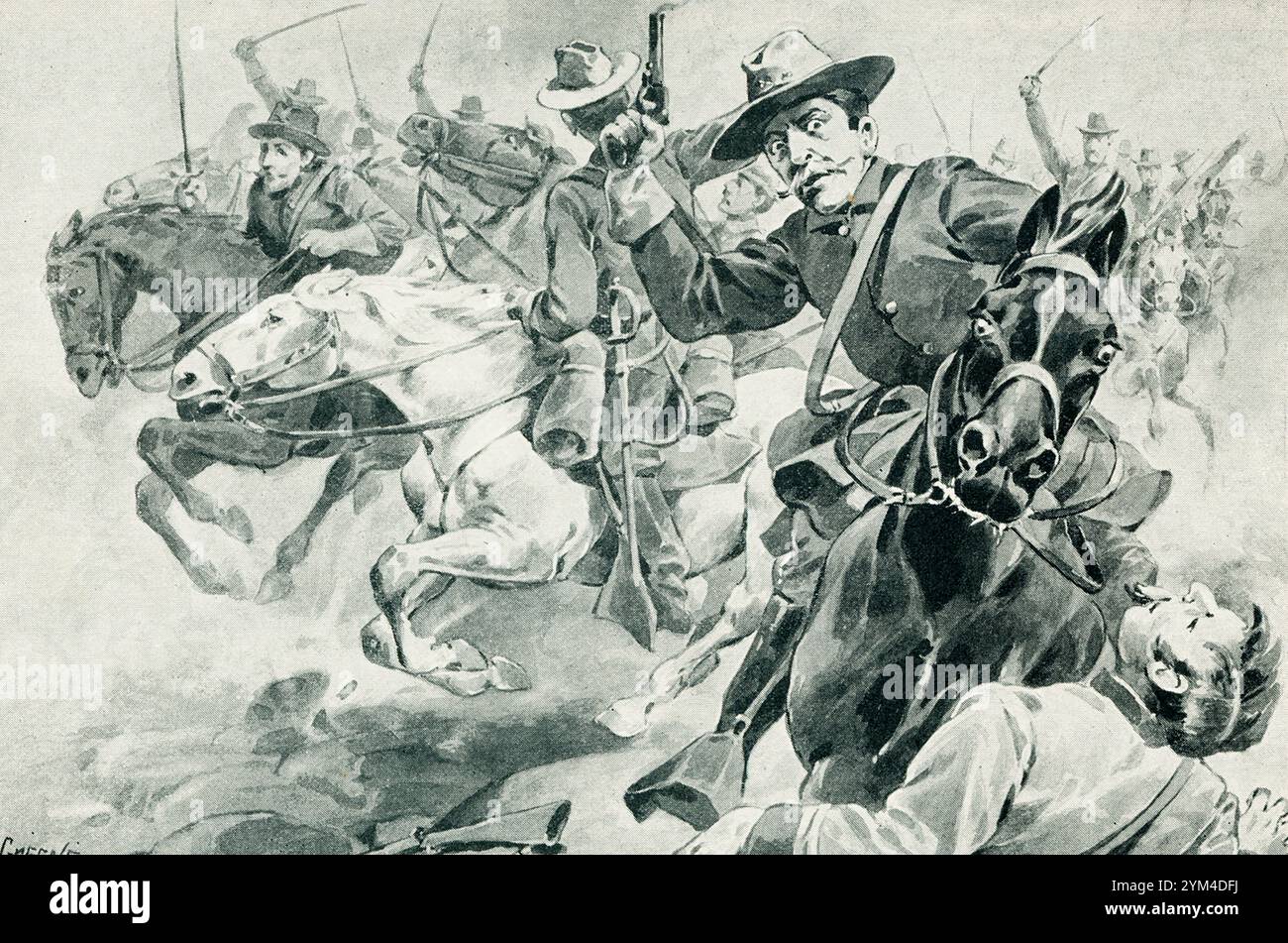 Us cavalry charge hi-res stock photography and images - Alamy