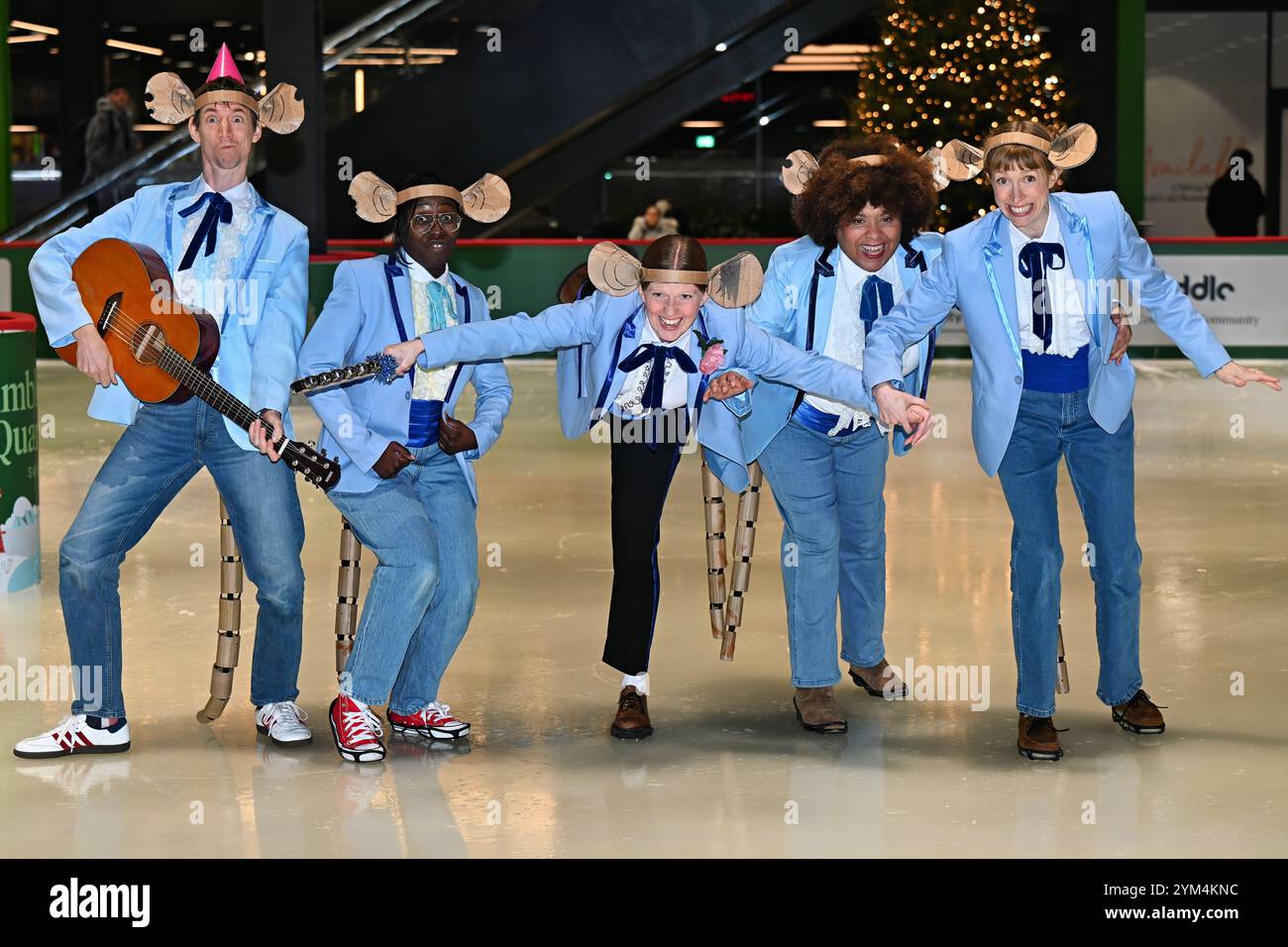 LONDON, ENGLAND: 21th November 2024: Actor Clare Beresford, Lakeisha ...