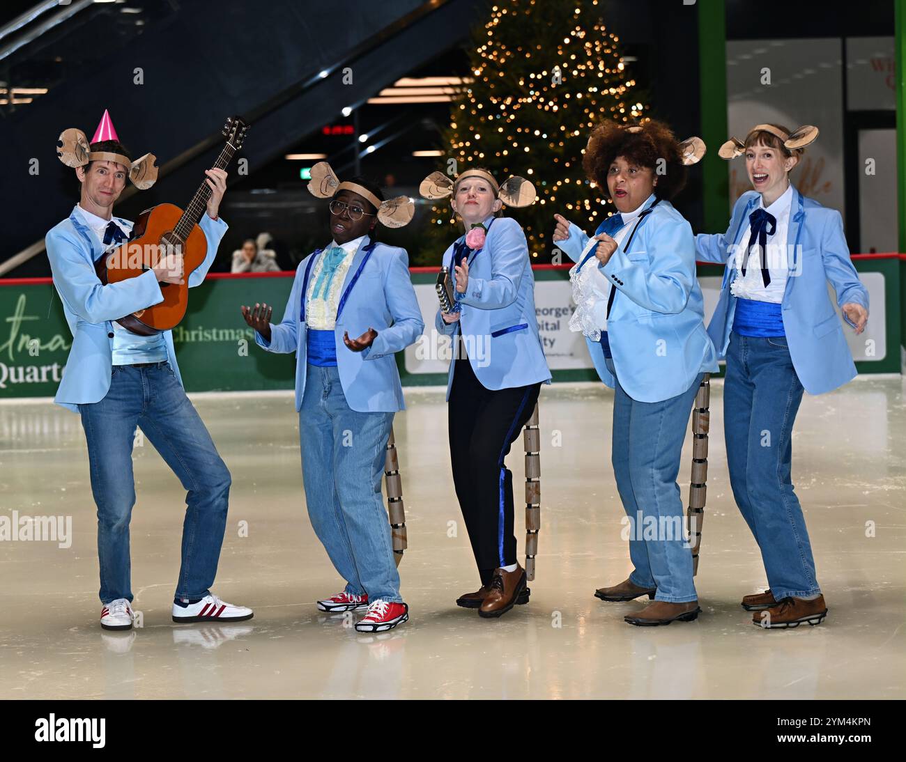 LONDON, ENGLAND: 21th November 2024: Actor Clare Beresford, Lakeisha ...