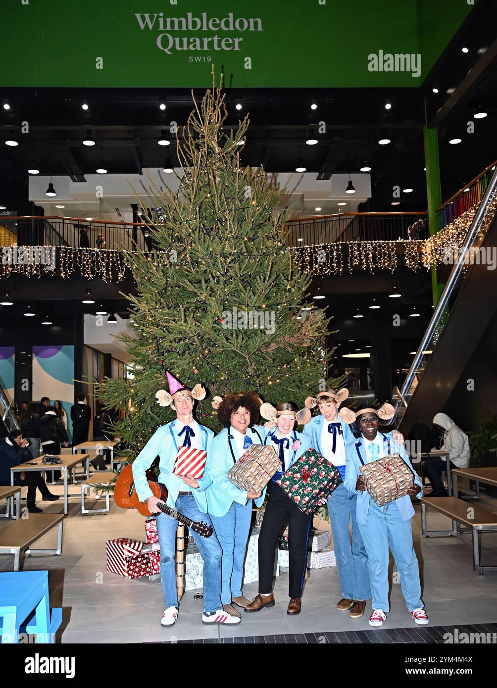 LONDON, ENGLAND: 21th November 2024: Actor Dominic Conway, Caroline ...