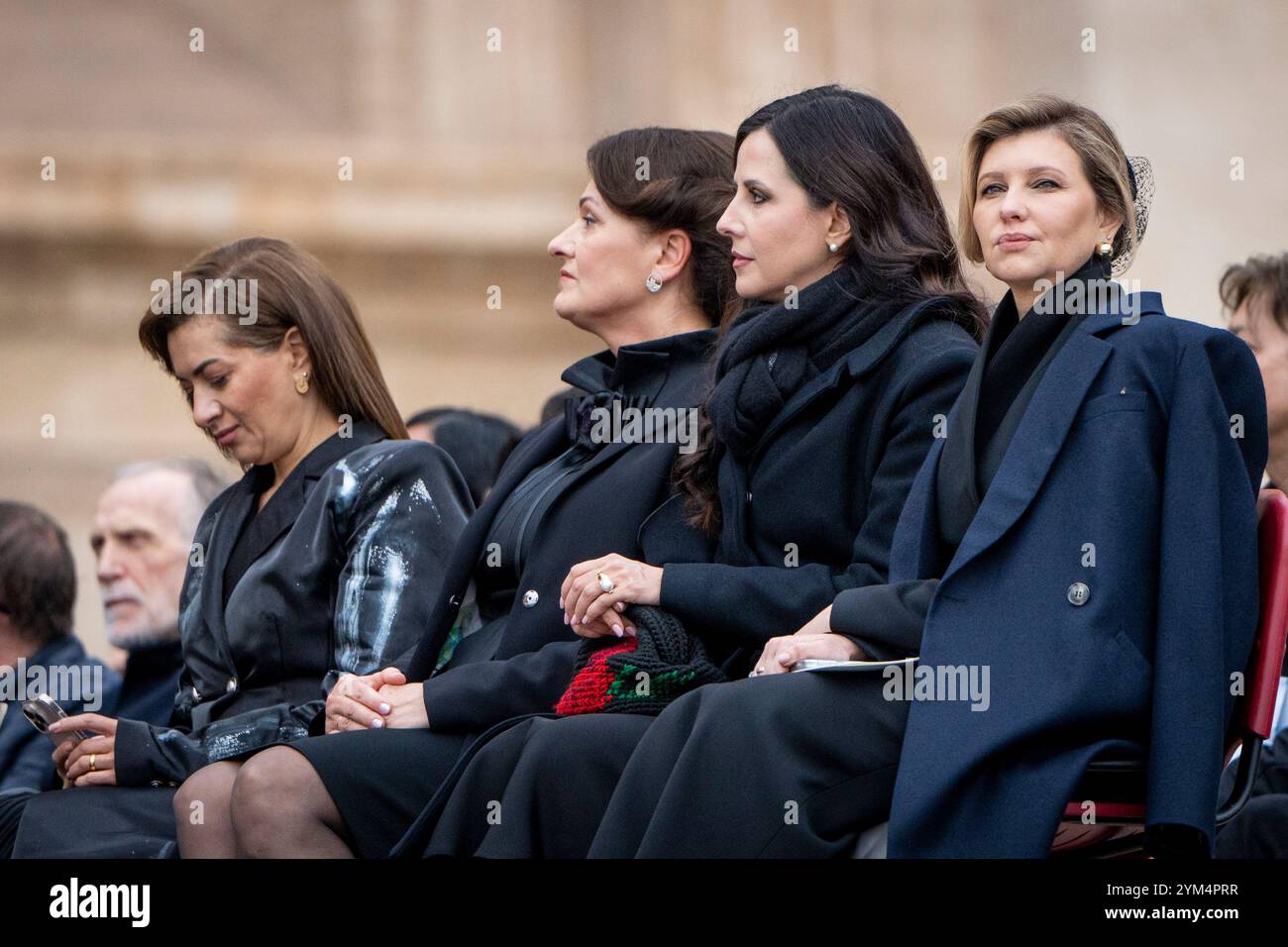 Vatican City, Vatican. 20th Nov, 2024. The First Ladies of Armenia's ...