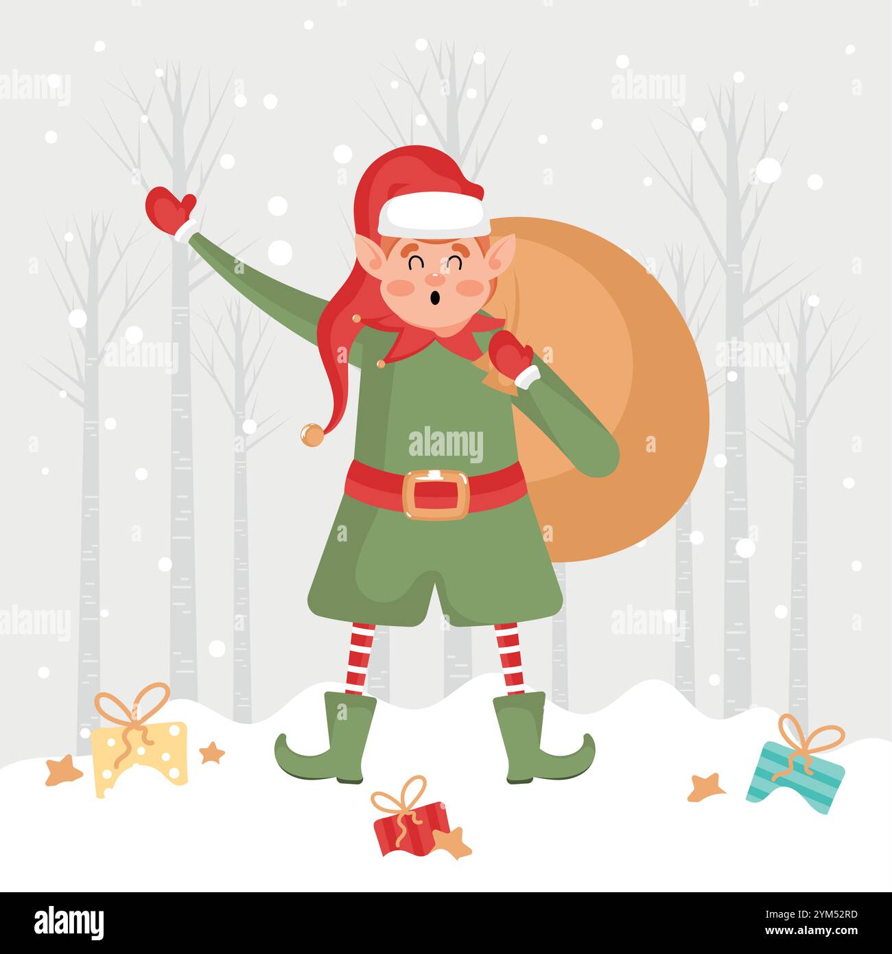 Large green elf hi-res stock photography and images - Alamy