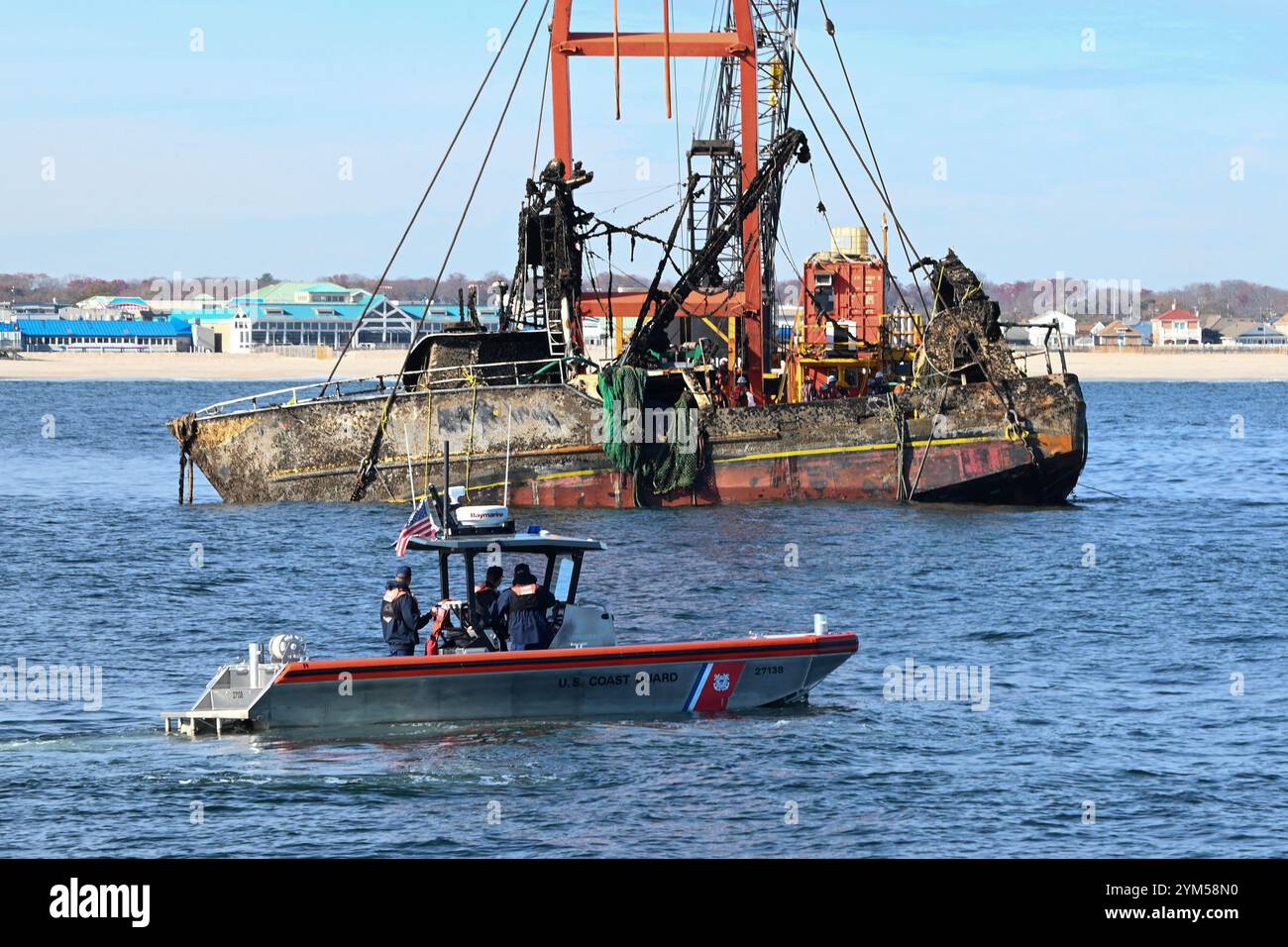 A Coast Guard Station Manasquan 27-foot Special Purpose Craft-Shallow ...