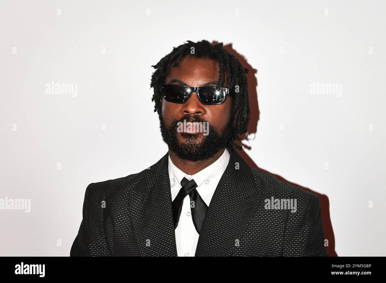 Paris, France. 20th Nov, 2024. Belgian-Congolese rapper Damso poses for ...