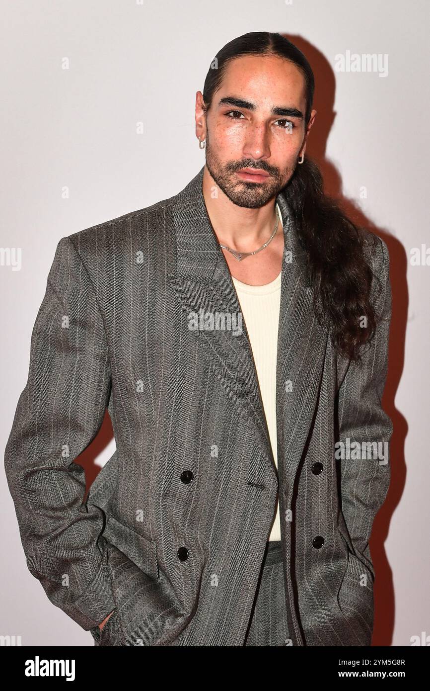 Paris, France. 20th Nov, 2024. French model Willy Cartier poses for a ...
