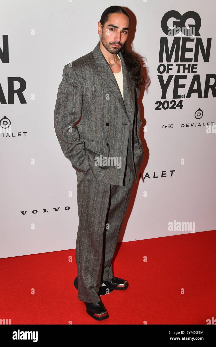 Paris, France. 20th Nov, 2024. French model Willy Cartier poses for a ...