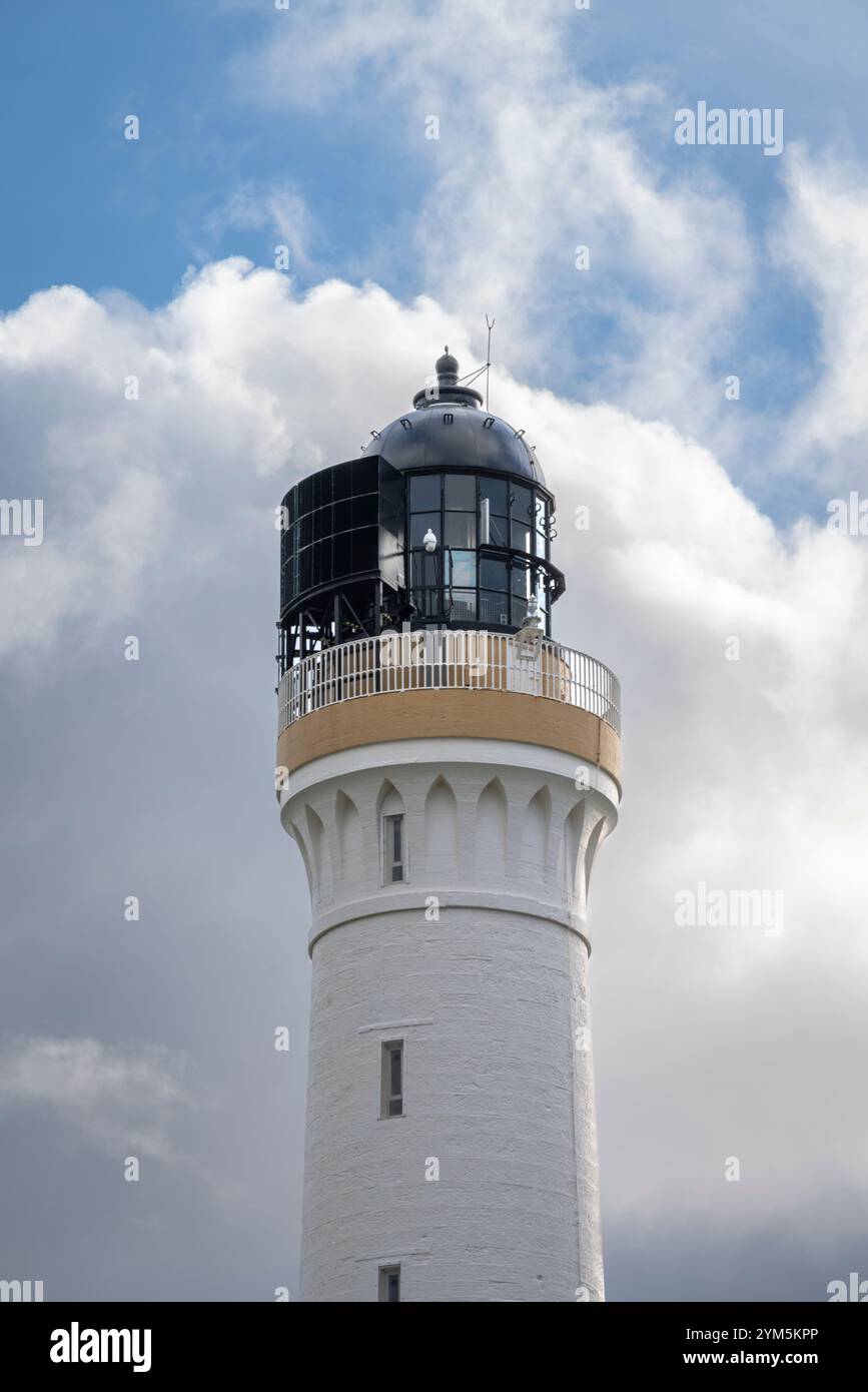 Covesea Lighthouse in Scotland Stock Photo - Alamy