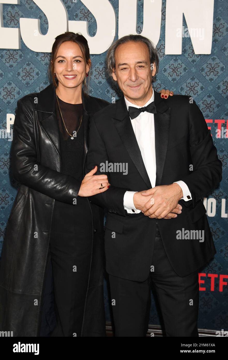 LOS ANGELES, CALIFORNIA - NOVEMBER 19: (L-R) Antonia Desplat and ...