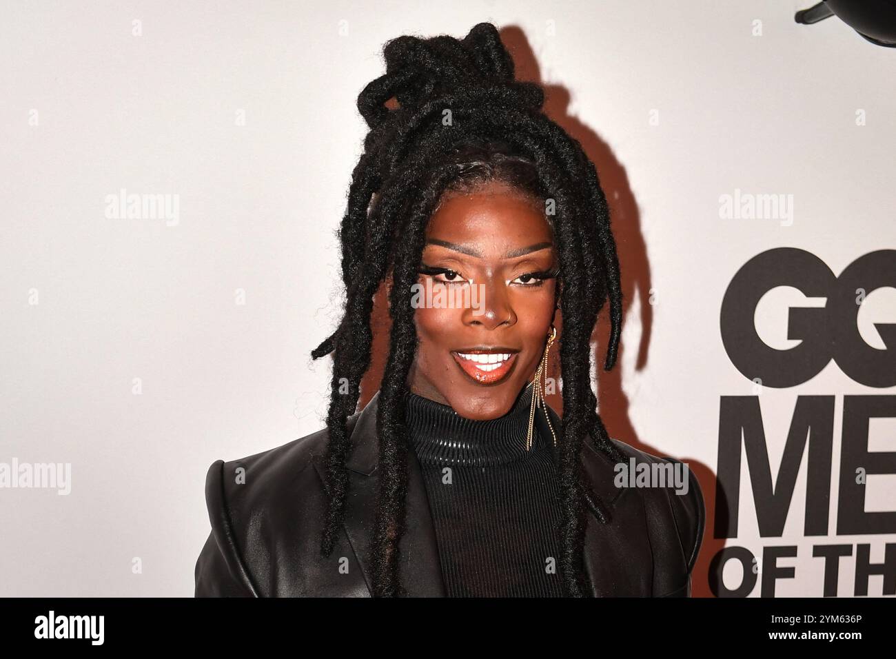 Paris, France. 20th Nov, 2024. Ivorian-French drag queen Kevin Kouassi ...