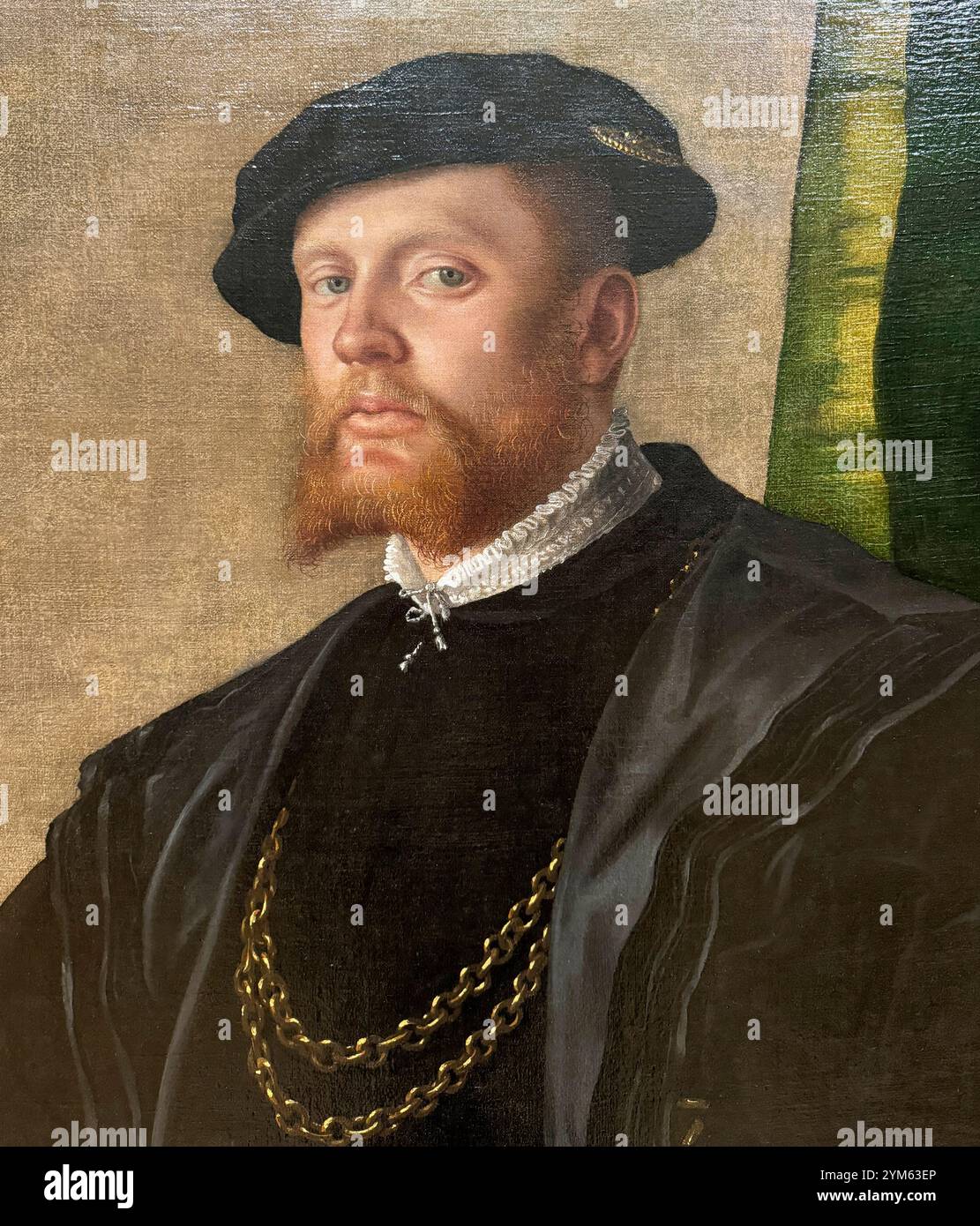 Portrait of a Military Gentleman by German painter Jakob Seisenegger ...