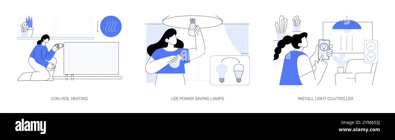 Eco behavior Stock Vector Images - Alamy