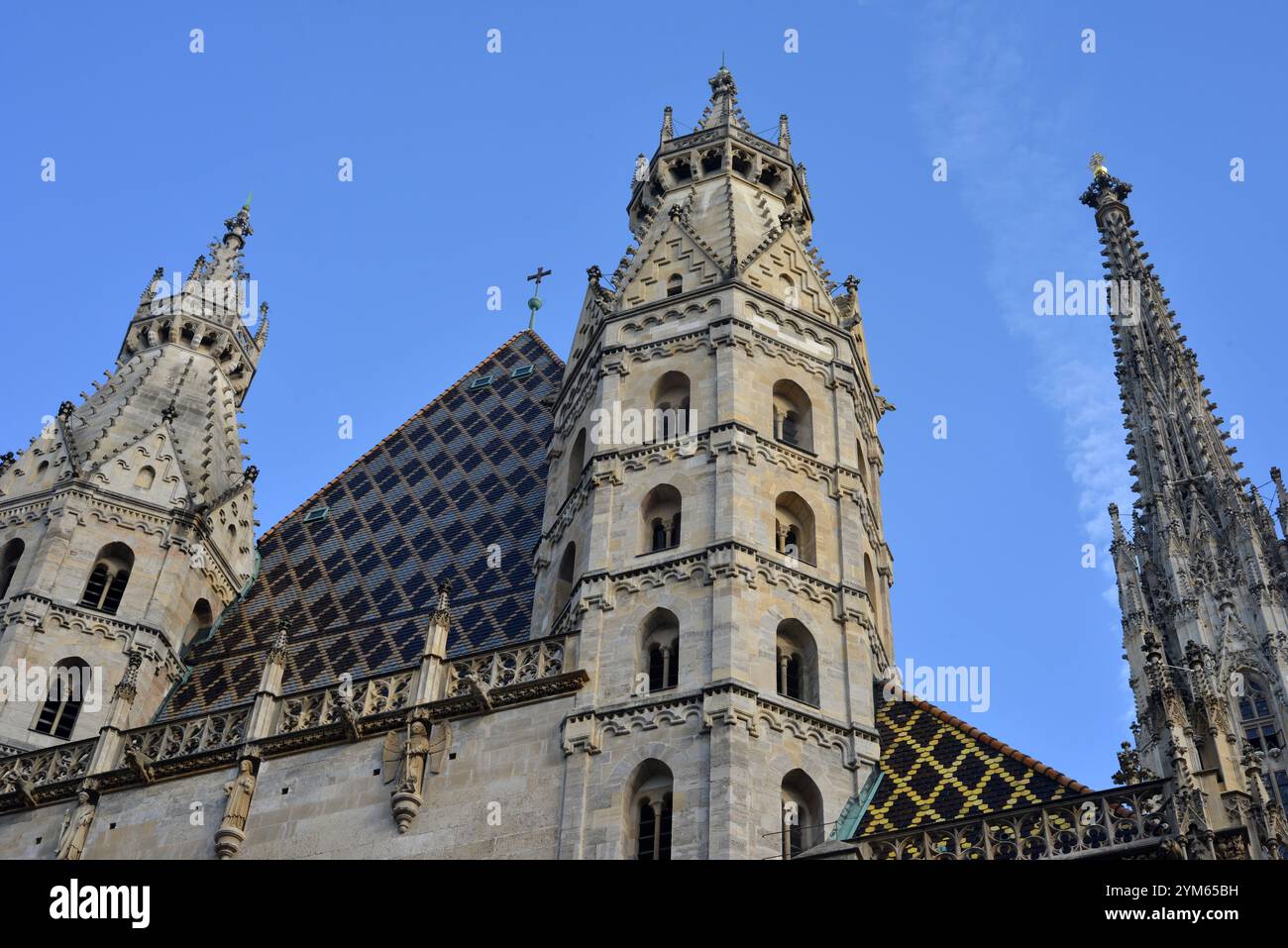 Vienna, Austria, the St Stephens cathedral, historical architecture ...