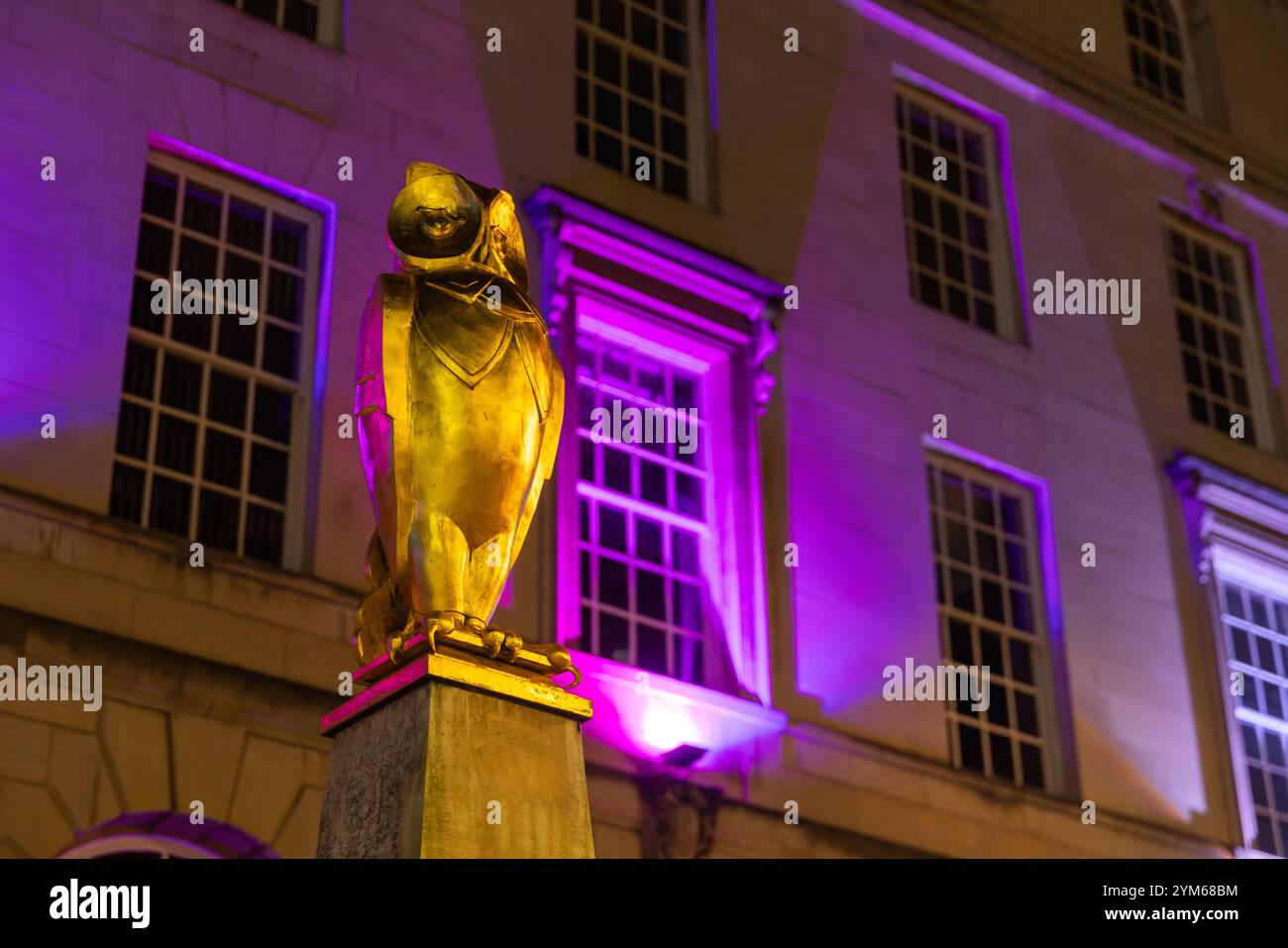 Leeds, UK. 20 NOV, 2024. Leeds civic hall as city owned buildings were ...