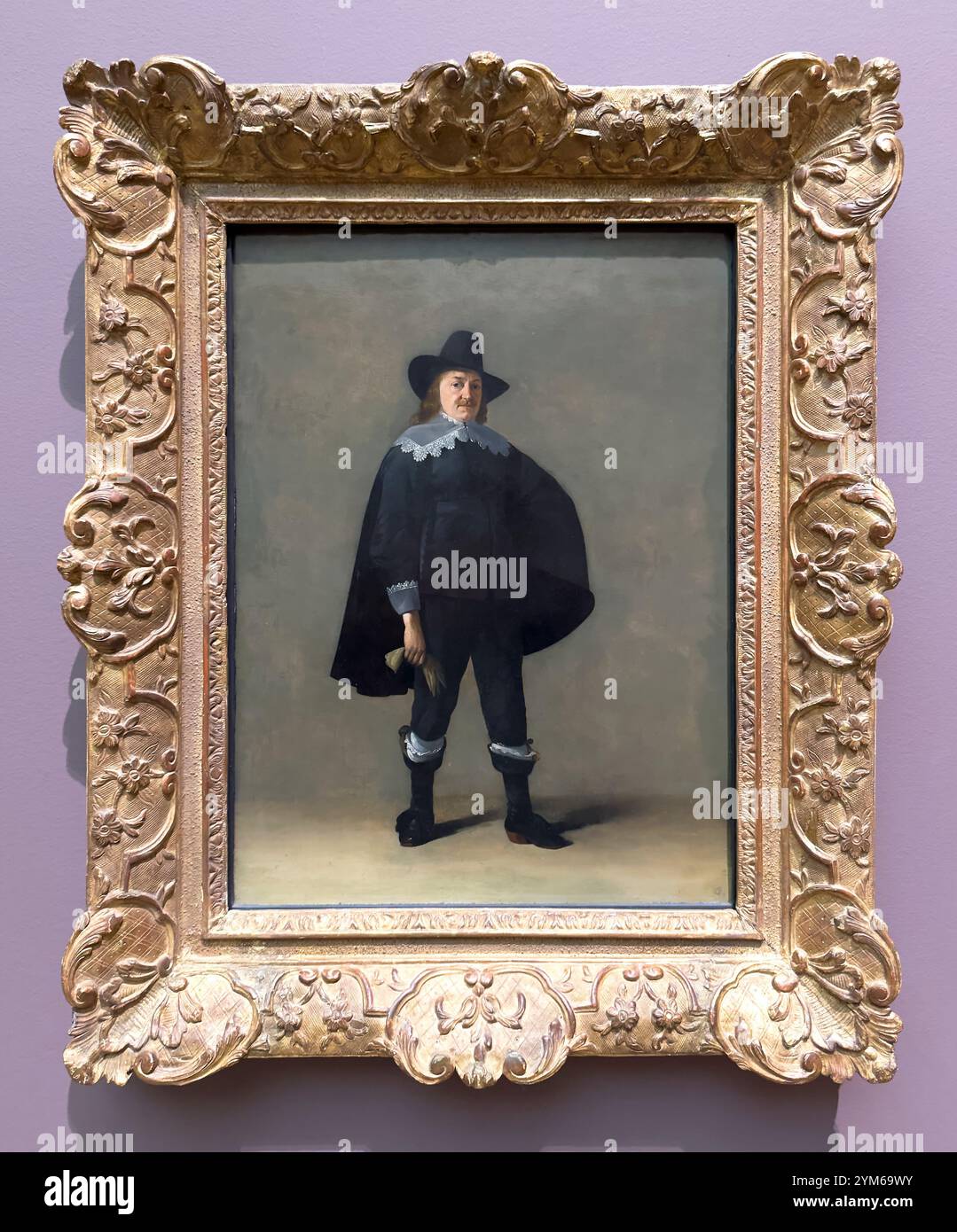 Portrait of a Gentleman in Black by Dutch artist, Gerard ter Borch ...