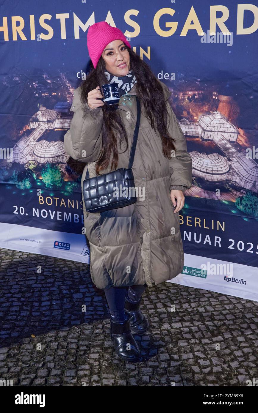 Miyabi Kawai - Eroeffnung des Christmas Garden Berlin 2024 im Botanischen Garten Berlin am 20.11 ...