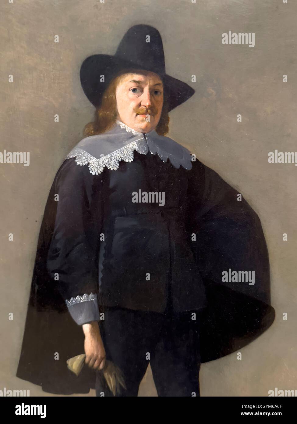 Portrait of a Gentleman in Black by Dutch artist, Gerard ter Borch ...