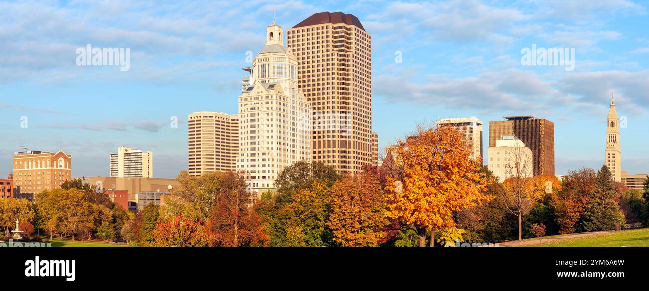 Downtown hartford connecticut city skyline hi-res stock photography and ...