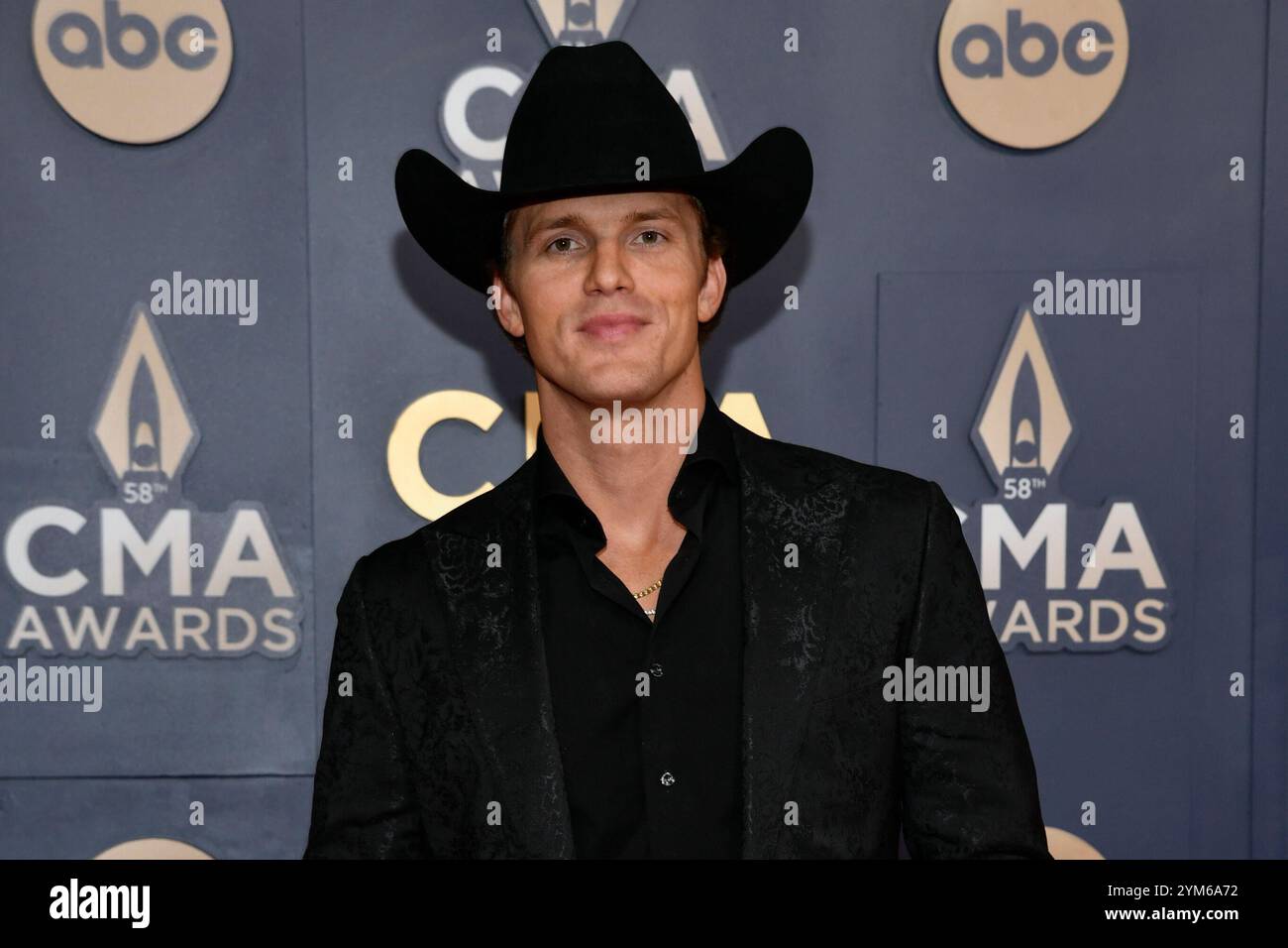 Parker McCollum arrives at the 58th Annual CMA Awards on Wednesday, Nov ...