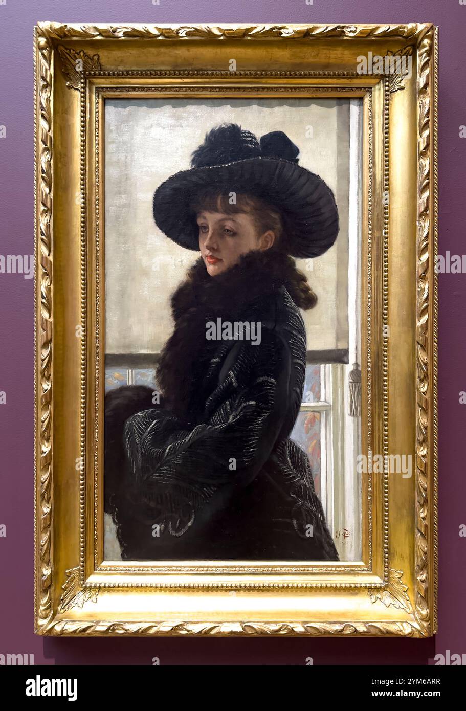 Portrait of Kathleen Newton by James Tissot. Also named Mavourneen, My ...